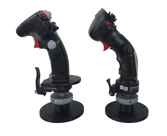 Base expositora grip Joystick Thrustmaster Warthog e Cougar - Fernando ...