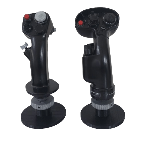Base expositora grip Joystick Thrustmaster Warthog e Cougar - Fernando ...
