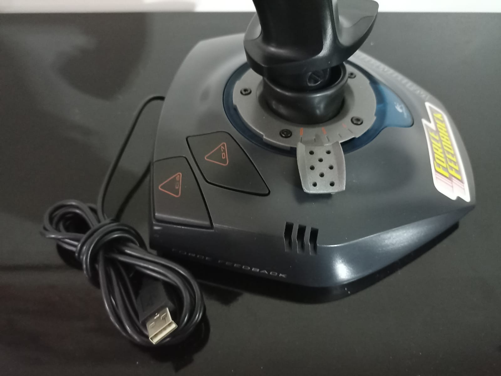 Joystick Logitech Force 3D com Force FeedBack - Usado - Fernando FreeTrack